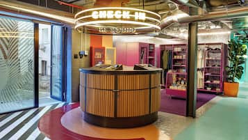Quiosque de check-in/check-out