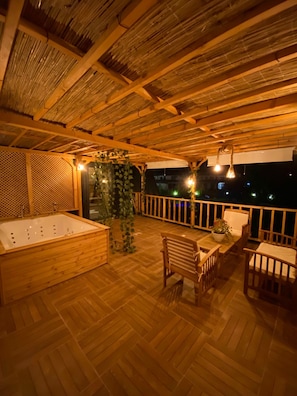 Bungalow Lua de Mel | Terraço/pátio interior