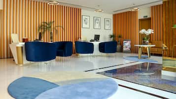 Sala de estar do lobby