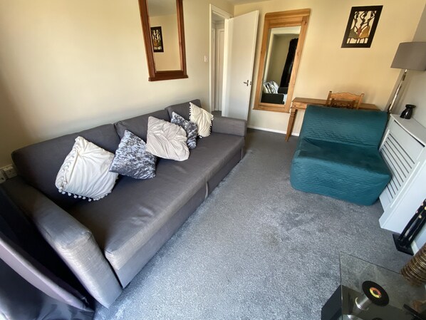 Apartamento empresarial, suíte, vista para o pátio (Modern) | Lounge