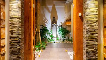 Entrada do alojamento