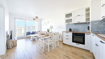 Apartamento (31) | Área de estar | TV de plasma 30 polegadas com canais a cabo, TV