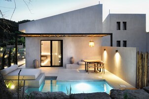 Suíte júnior, piscina particular | Terraço/pátio