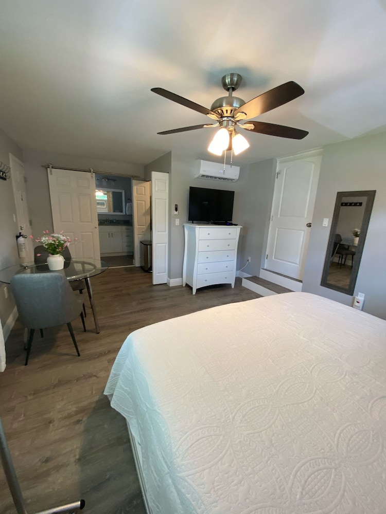 King Size Bed - Guest Charming Studio (With W/d) - St. Petersburg, FL