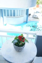 Quarto triplo standard, cozinha, na torre | Fachada