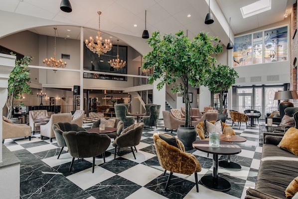 Sala de estar do lobby