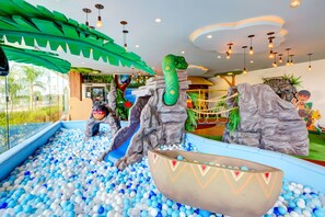 Área de recreio para crianças (coberta)