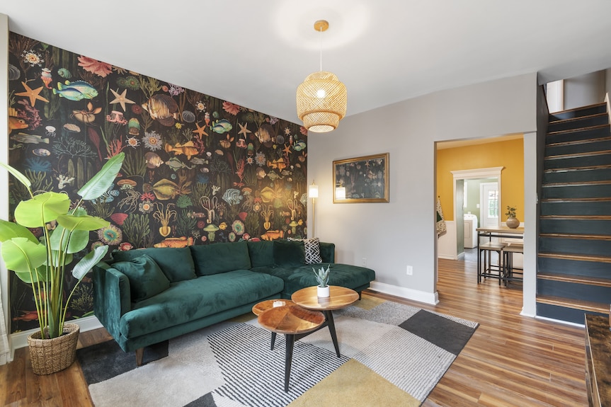 Trendy Fishtown Mid-century Modern Inspired Home - Rivers Casino Philadelphia