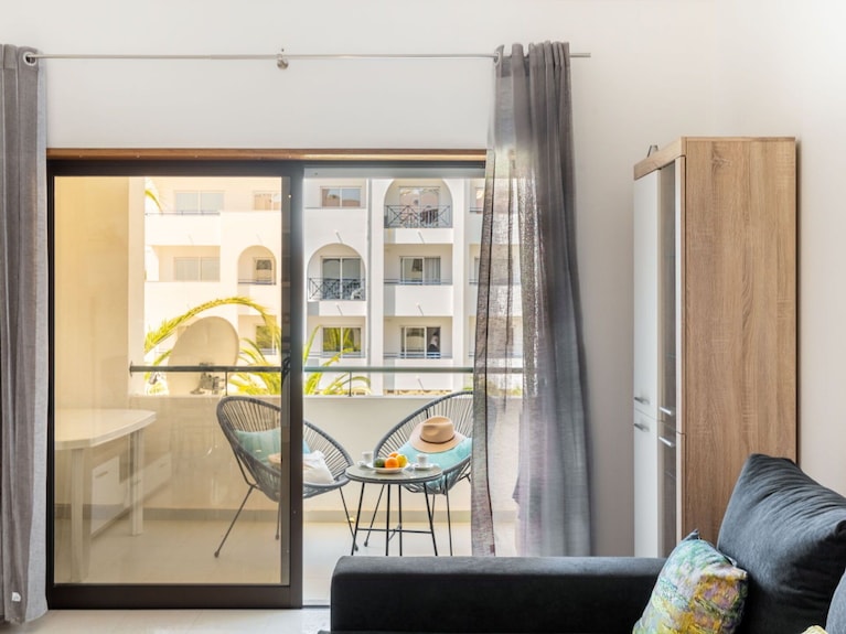 Bonito Apartamento Para 4 Personas Con A/c, Wifi, Piscina, Tv Y Terraza - Porches