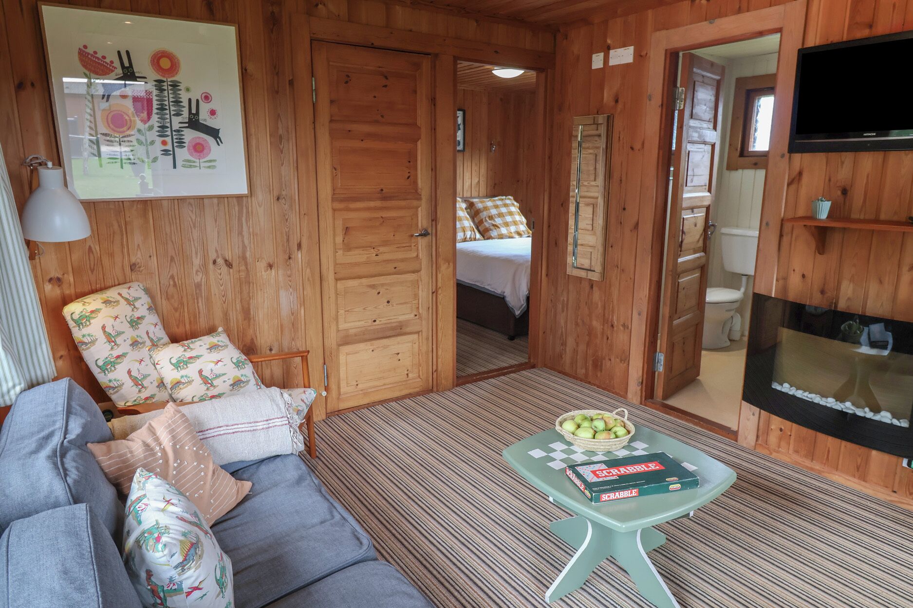 Casa de Campo | 2 quartos, com decoração personalizada, com mobília individualizada 