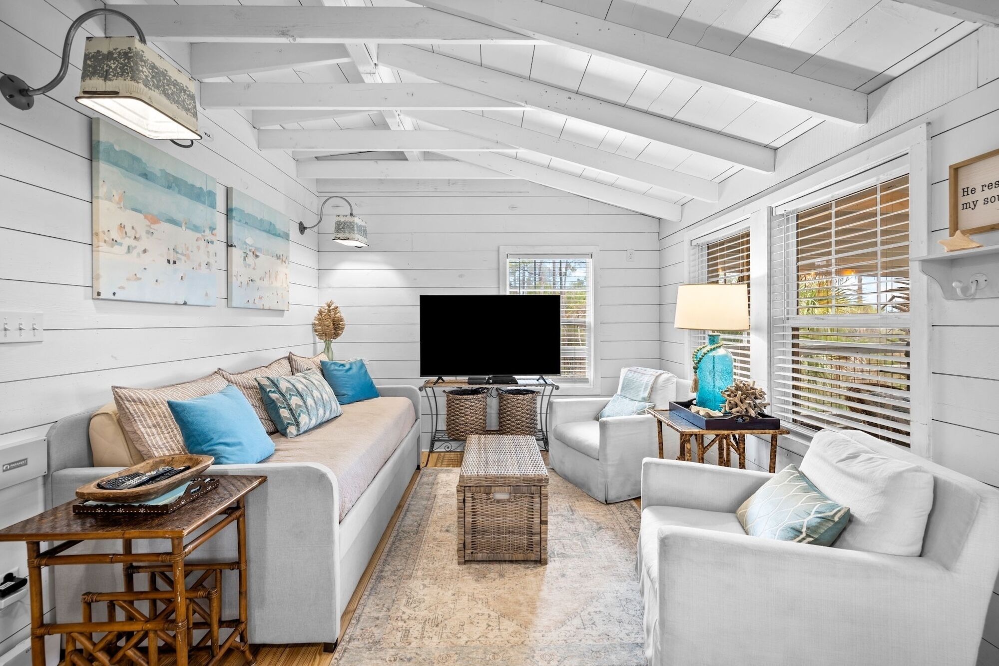 Book Now For Holidays! Bay-side Bungalow! Firepit! Screened-in Porch! Deck! - Cape San Blas, FL