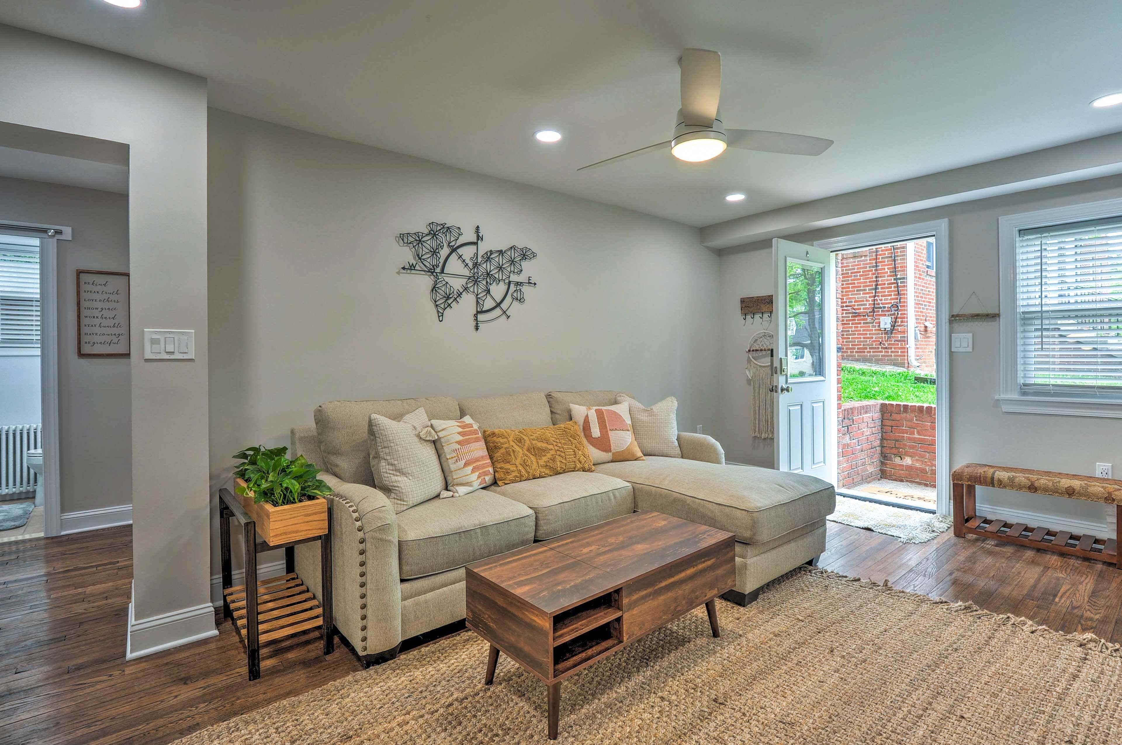 Takoma Park Apt W/ Wood Fire Pit < 8 Mi To Dc - Maryland (State)