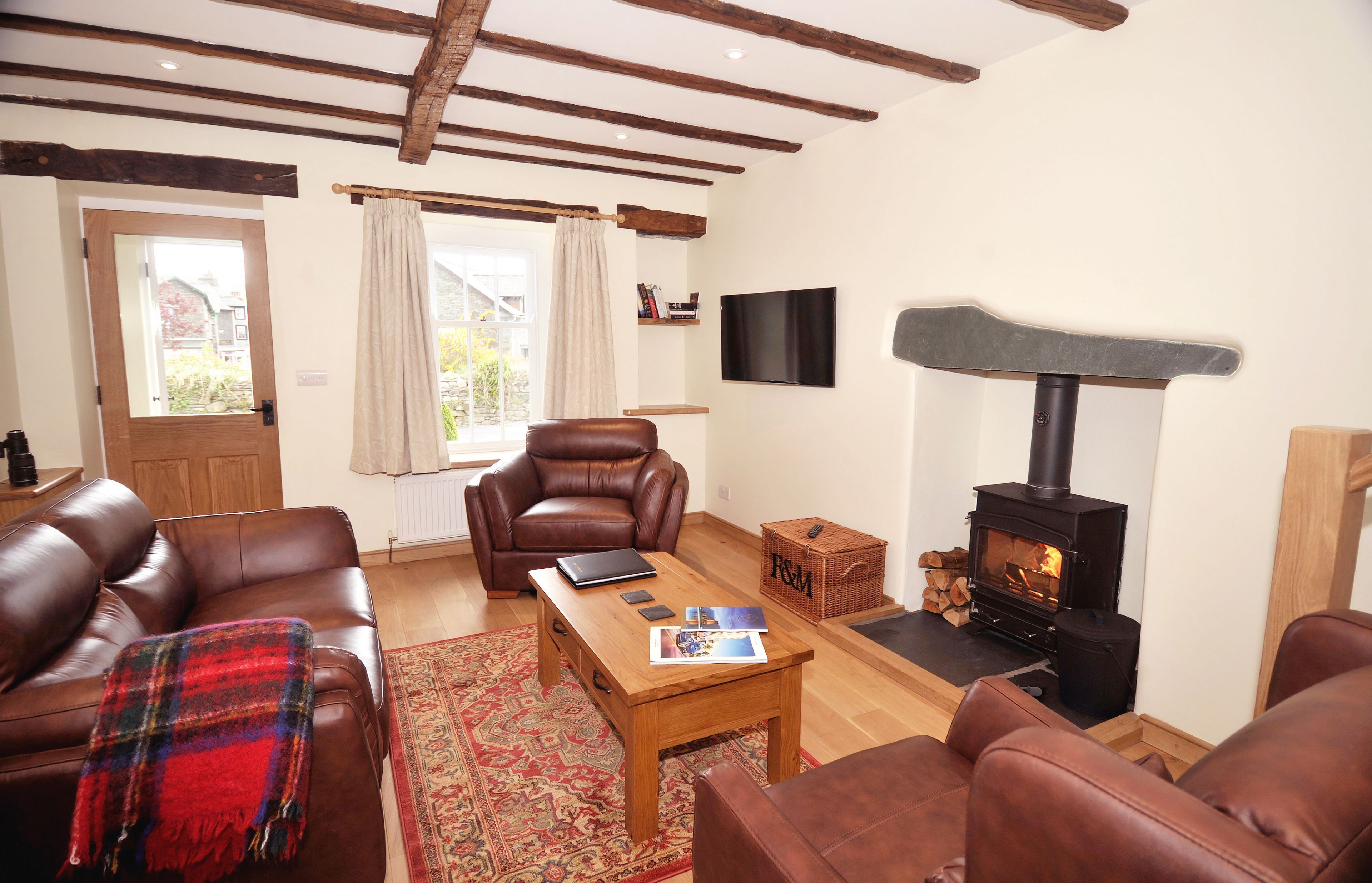 No. 3 The Forge, Village Cottage In Quiet Location With Walks From The Door - Coniston