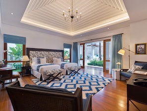 Villa | 6 quartos, com decoração personalizada, com mobília individualizada