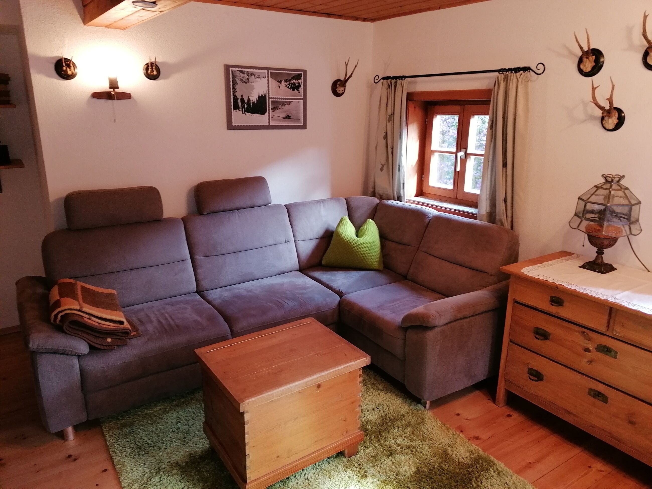 Ferienhaus Villa Klein Venedig, 60qm, 2 Schlafzimmer, Balkon, Terrasse, Wlan - Siegsdorf