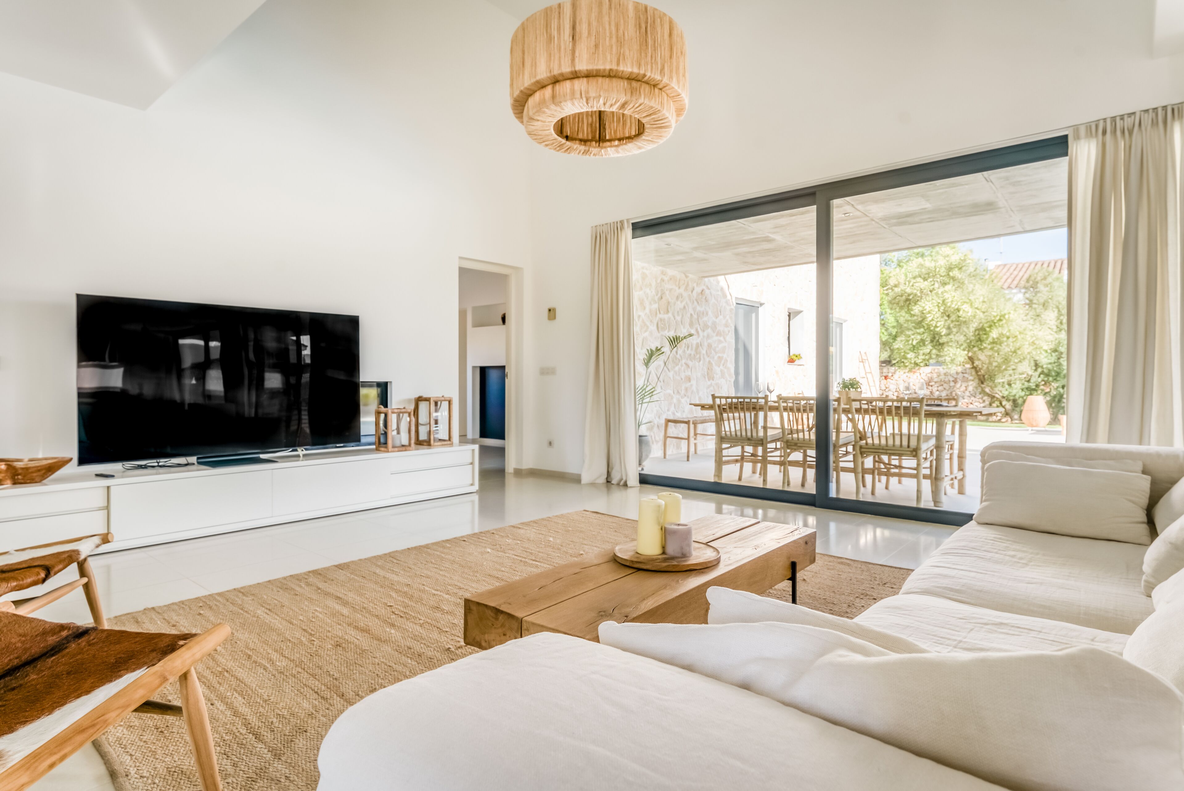 Fantástica Villa Moderna Con Piscina En Sa Caleta, Menorca - Minorca