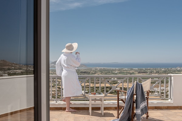 Apartamento superior | Terraço/pátio