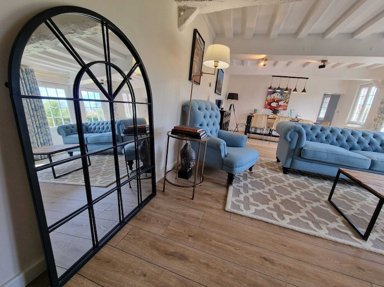 Magnifique Chaumière Normande Proche De La Mer. - Hameau de