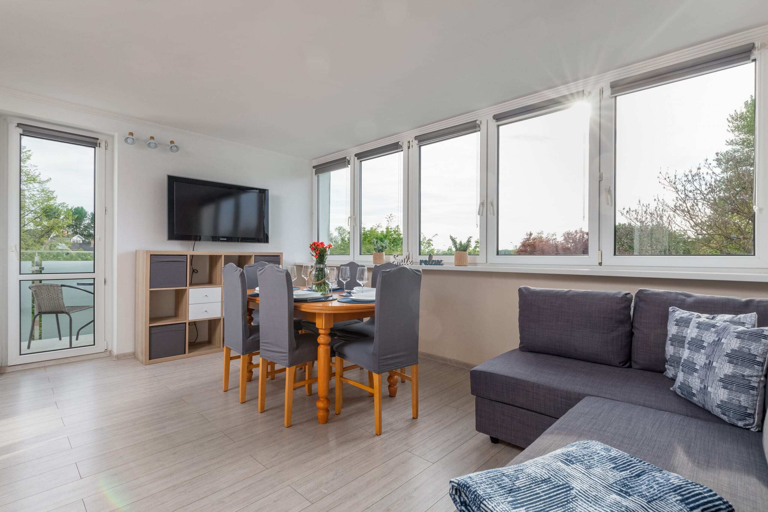 Wojska Polskiego 22 Kołobrzeg | Spacious Apartment | By The Parsęta River - Kołobrzeg