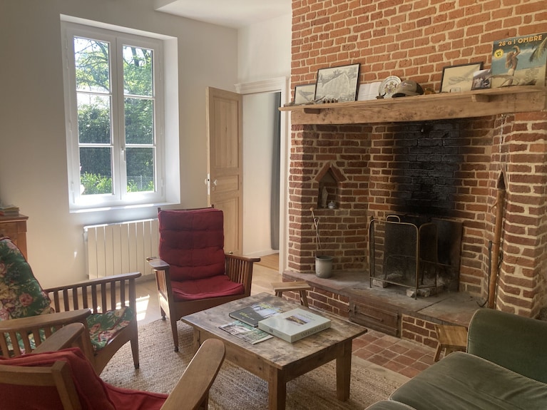 La Lanterne, Spacieuse Maison En Briques, Dans Un éCrin Vert - Dieppe