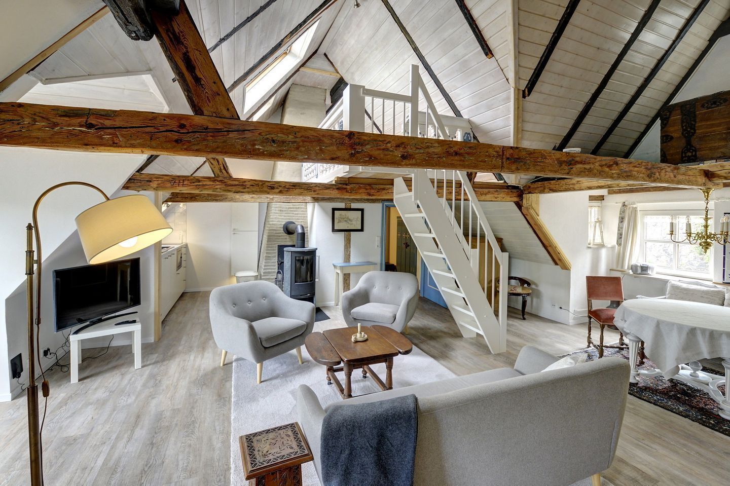 Fewo1846 - Flensburger Möwe / Quaint Maisonette Apartment With Balcony And Harbor View - Flensburg