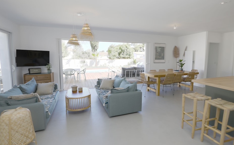 5min Walk From The Ocean, Villa Odette, Beach Wood, Swimming Pool - La Couarde-sur-Mer