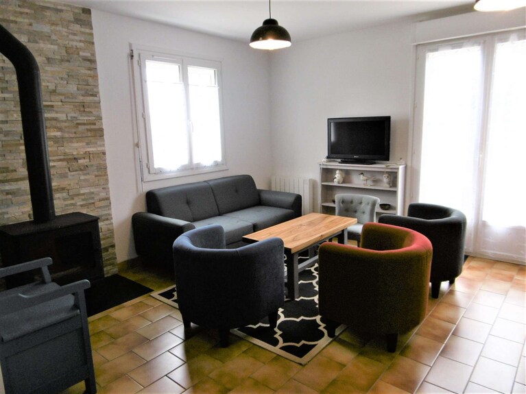 Maison 5 Pièces 8 à 9 Personnes Avec Jardin à 50 M De La Plage Wifi - Sarzeau