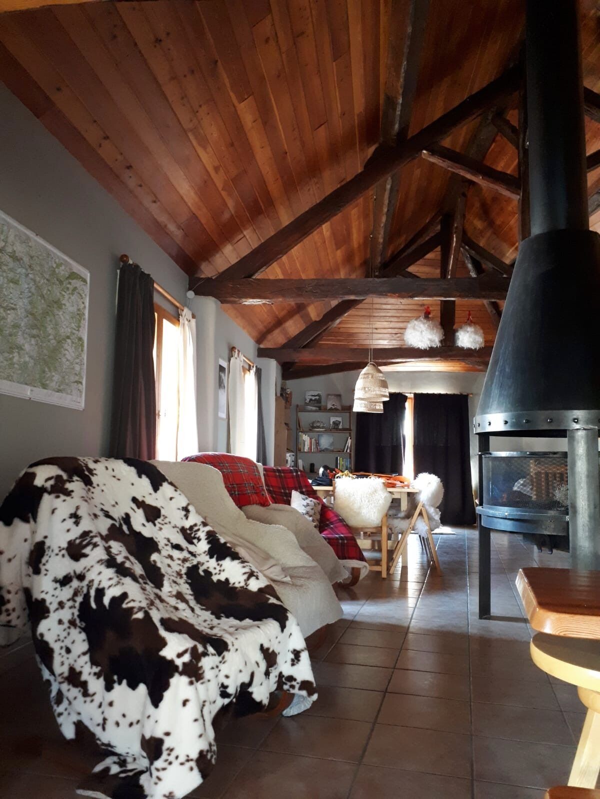 Entre St Veran Et Ceillac Beau Chalet Confort Mezzanine Cheminée 3sdbain - Arvieux