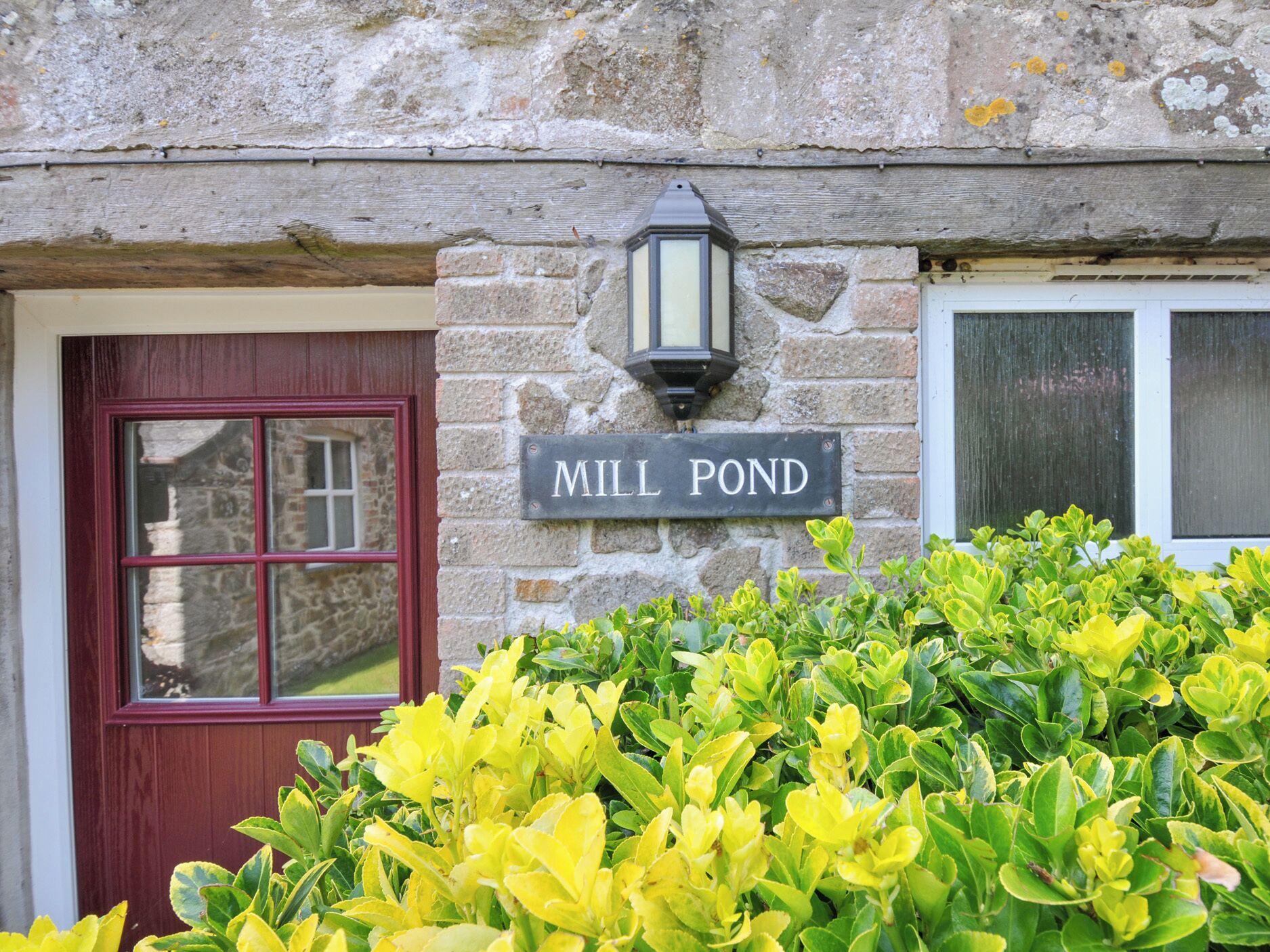 Casa de campo | Detalhe da fachada