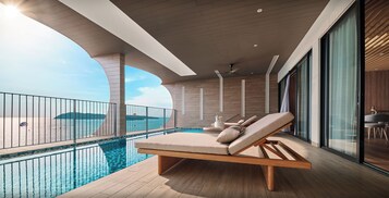 Suite (PARKROYAL) | Vista para a praia ou o mar