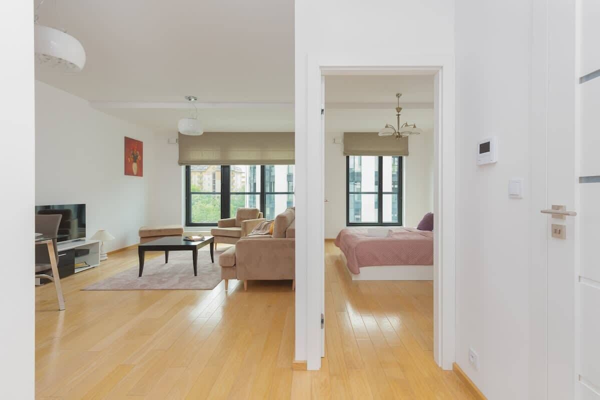 Dzielna 64 Warsaw | Modern Apartment With Parking | Balconies - Varsovia