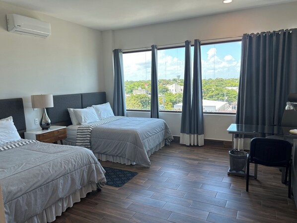 Quarto Duplo Nobre | 1 quarto, cofre no quarto, secretária, ferro/tábua de engomar 