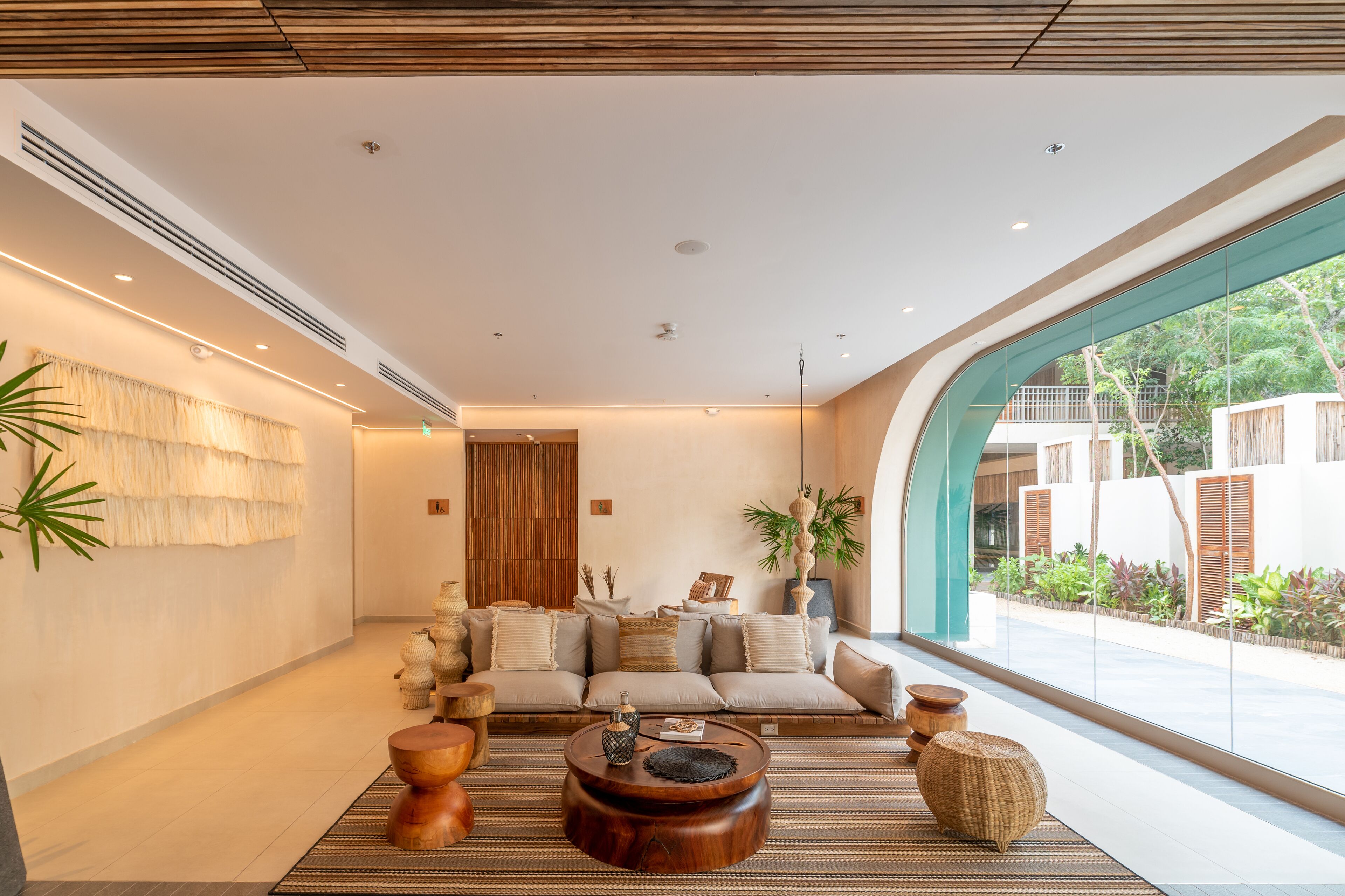 Sala de estar do lobby