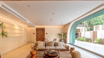 Sala de estar do lobby