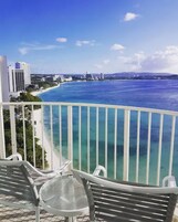 Vista para a praia ou o mar