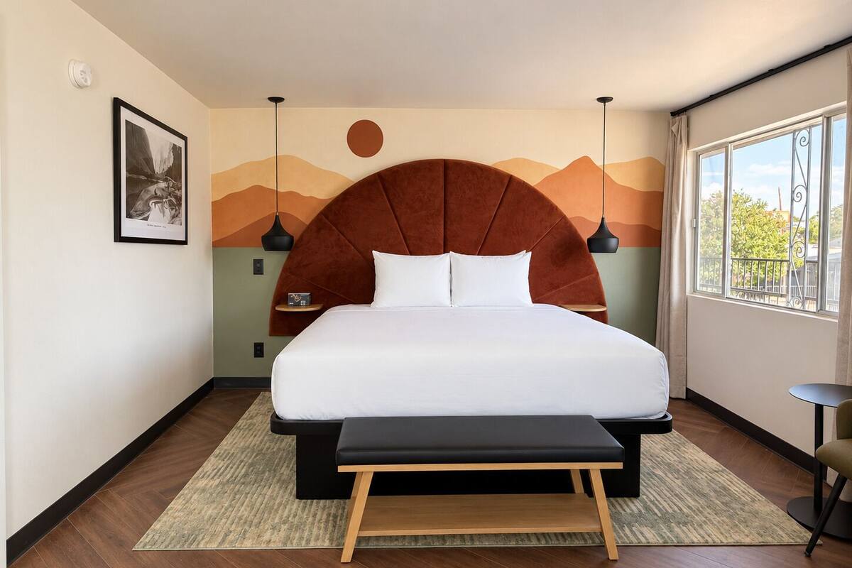 Suite, vista para a montanha | Camas de colchão pillowtop 