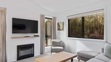 Cabana de Madeira Deluxe, 2 quartos (Sleeps 4) | Sala de estar