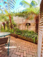 Estúdio família, cozinha americana, no piso térreo | Terraço/pátio