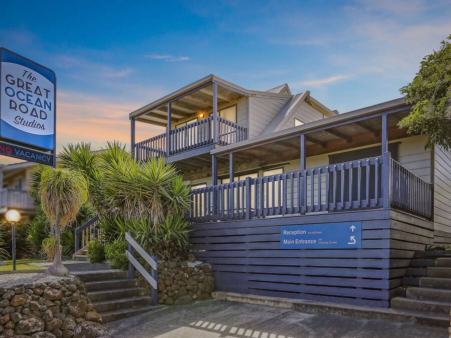 Fachada da propriedade