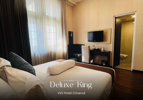 Quarto Twin Deluxe | Minibar, Wi-fi grátis 