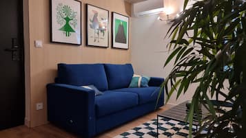 Suíte luxo | 1 quarto, cofres nos quartos, escrivaninha, quartos à prova de som