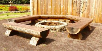 Área para churrascos e piqueniques