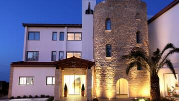 Entrada do alojamento