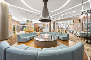 Sala de estar do lobby