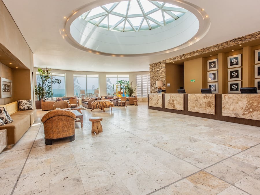 Sala de estar do lobby