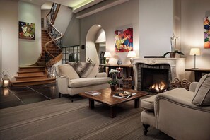 Sala de estar do lobby