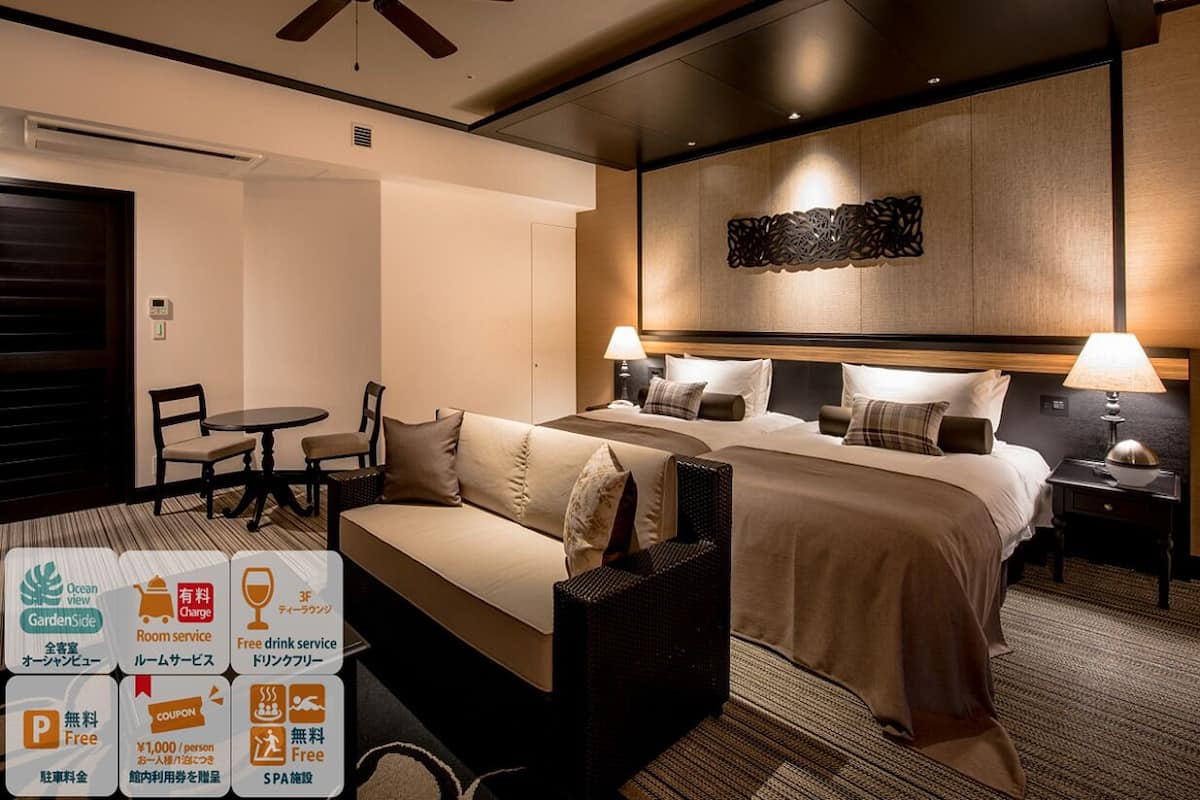 Quarto, não fumadores, no canto (Premium Club, 3F-9F) | Roupa de alta qualidade, cofre no quarto, cortinas/cortinados opacos