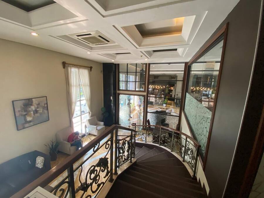 Sala de estar do lobby