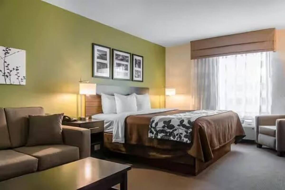 Suite, 1 cama king-size, não fumadores | Cofre no quarto, secretária, ferro/tábua de engomar 