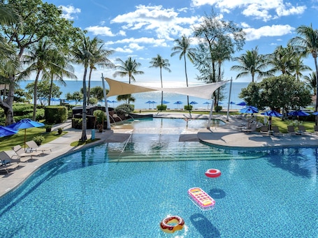 Quarto luxo, 1 cama King, no canto | Comodidades da propriedade. OZO Chaweng Samui